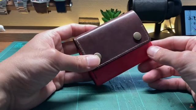 Free Trifold Wallet Pattern by おじcraft DIY